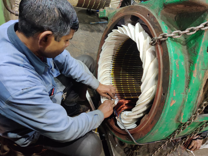 Raj Heavy Electrical - Work Profile